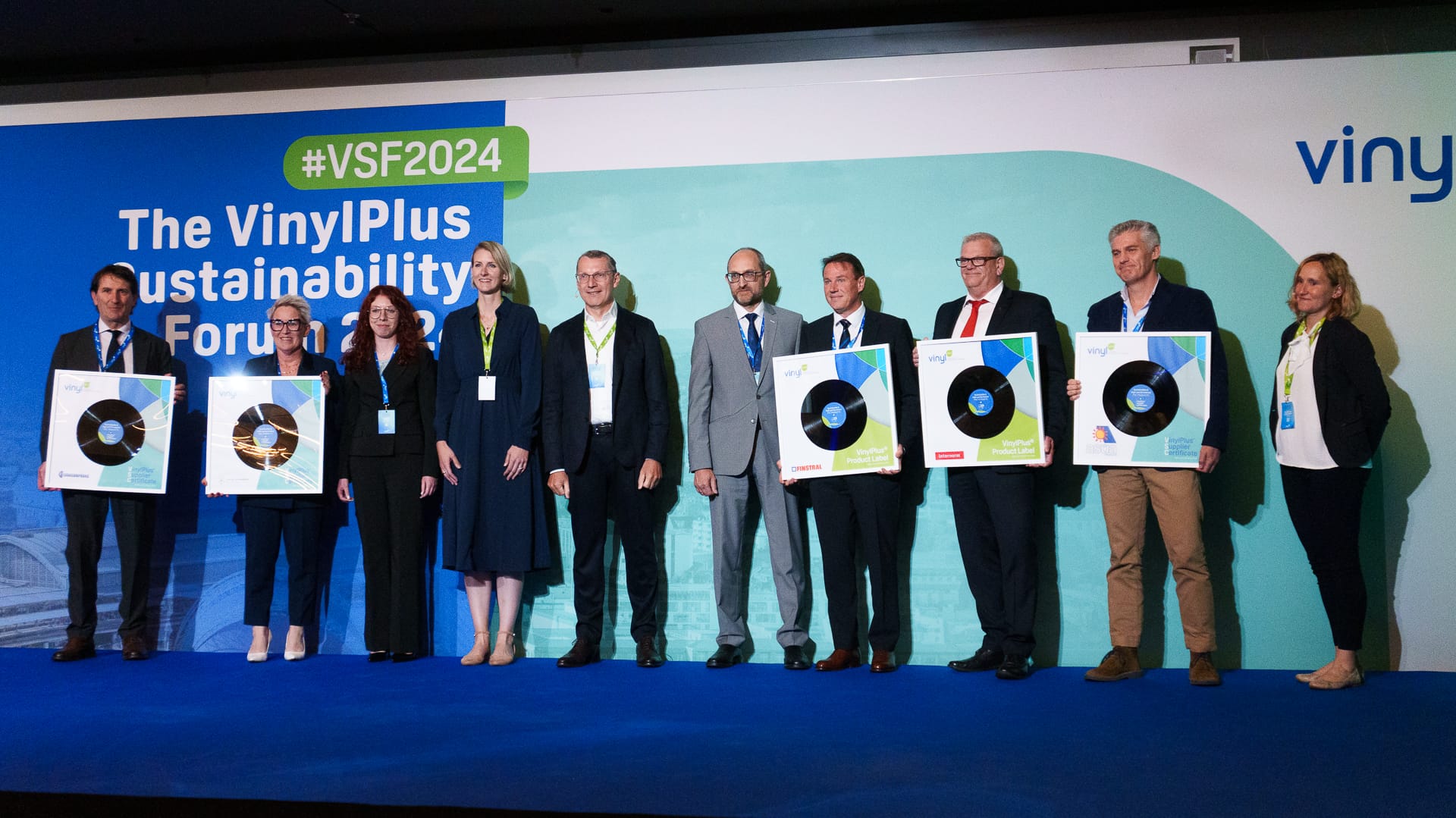 Vinilchimica premiata a Colonia per il Vinylplus Supplier Certificate